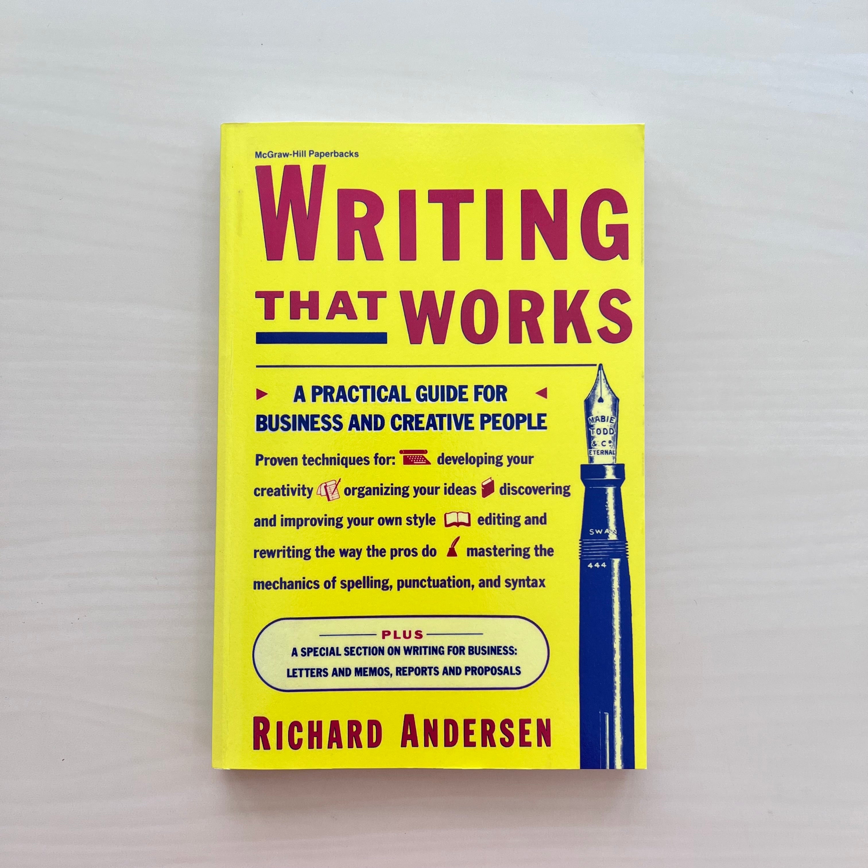 Writing That Works – Ferry Books 野渡书店